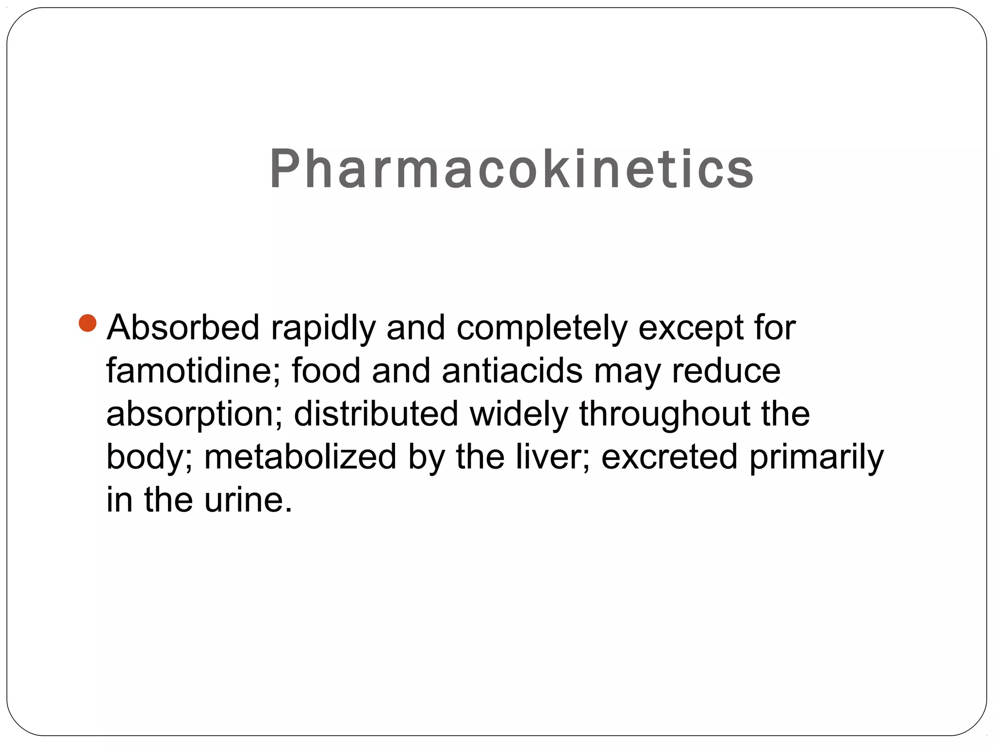 Anti ulcer drugs classification | PPT