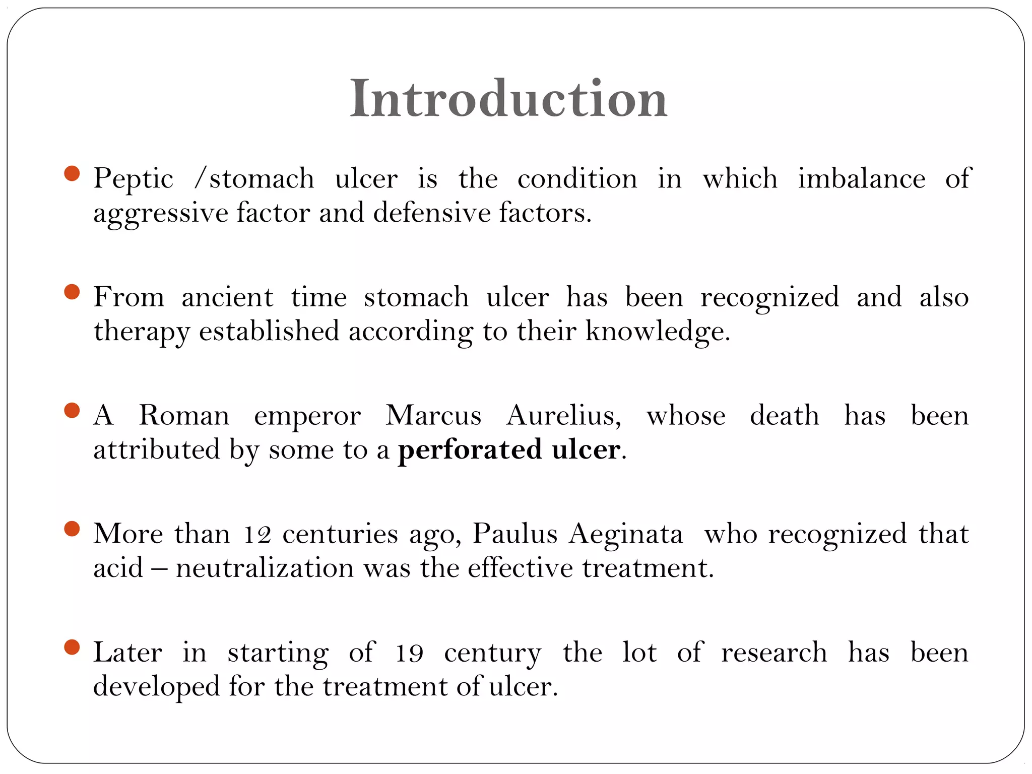 Anti ulcer drugs classification | PPT