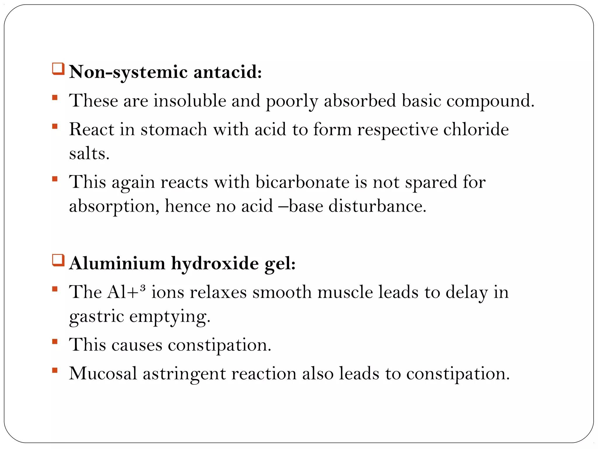 Anti ulcer drugs classification | PPT