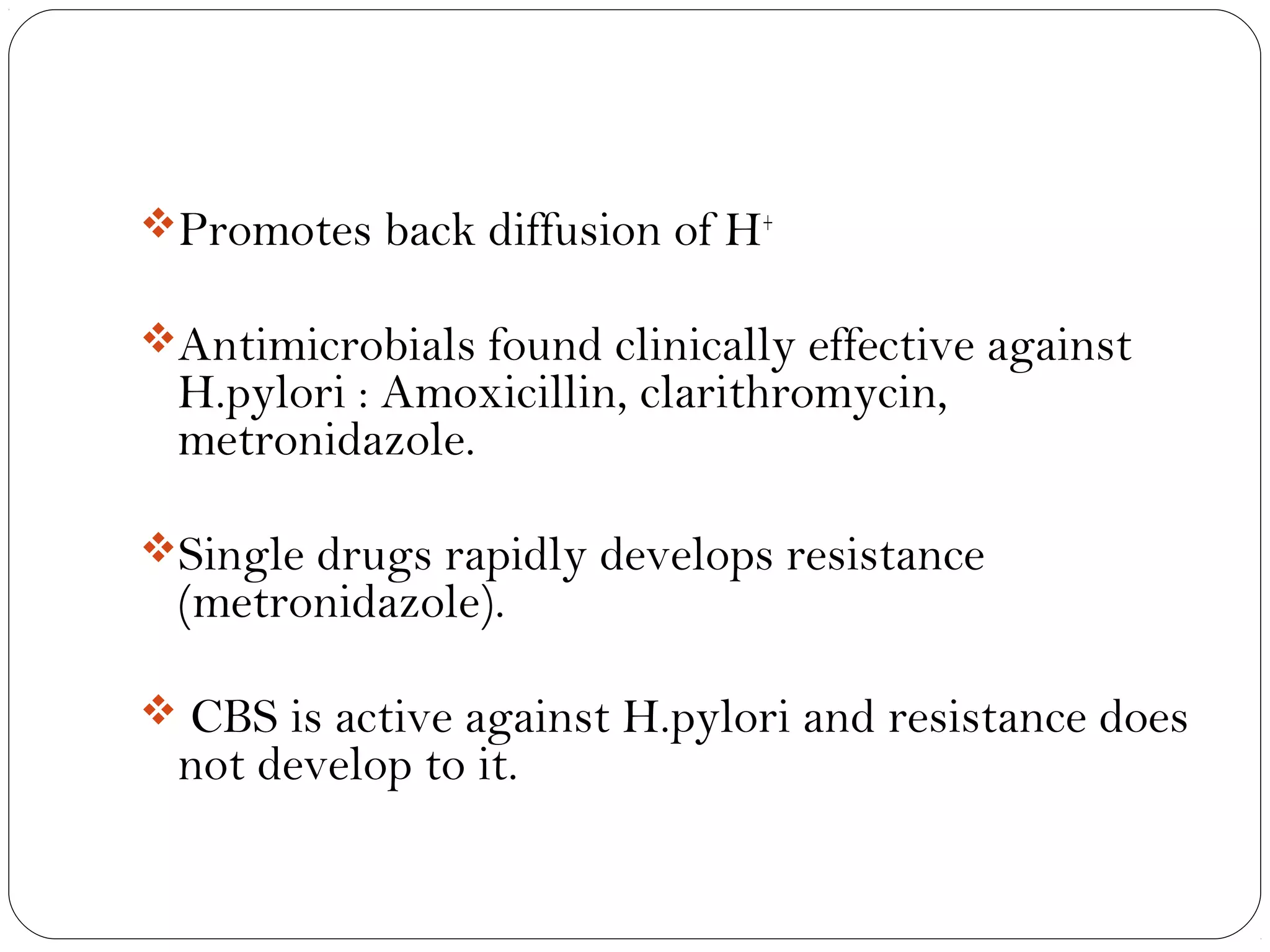 Anti ulcer drugs classification | PPT