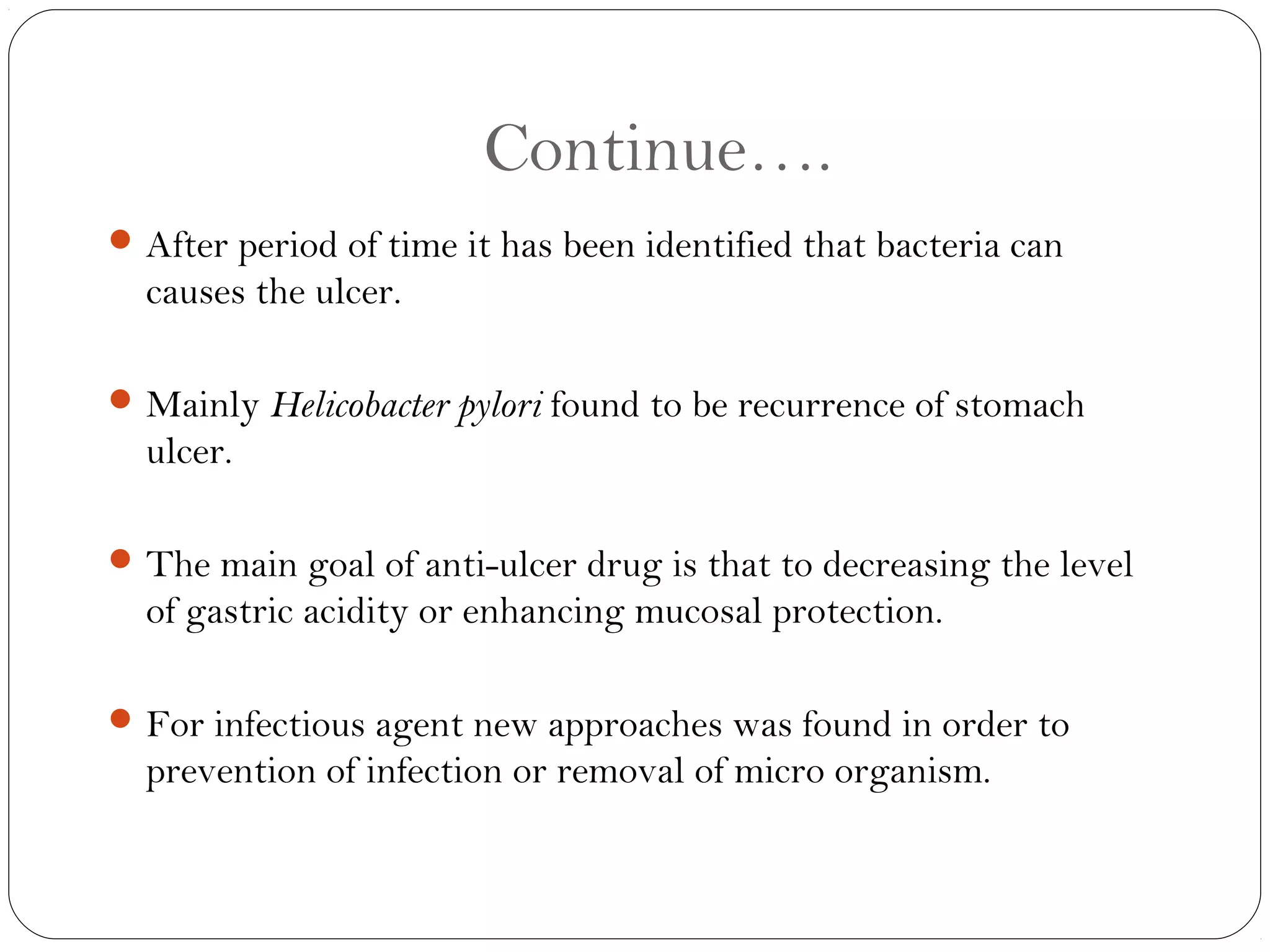 Anti ulcer drugs classification | PPT