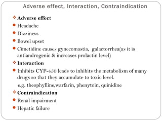 Anti ulcer drugs classification | PPT