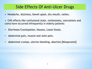 Anti ulcer screening | PPTX