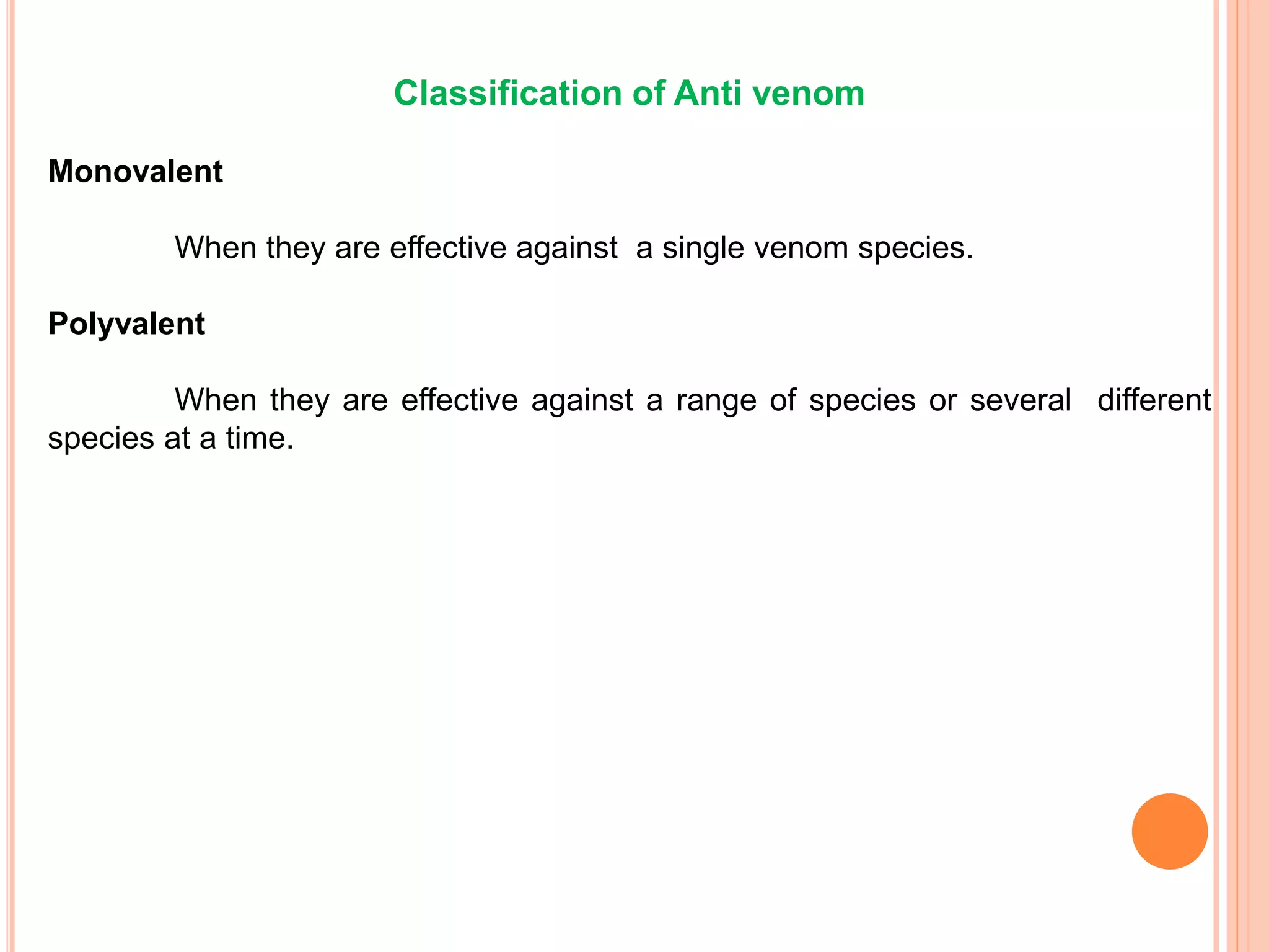 Biological test and assay of Antivenom | PPTX