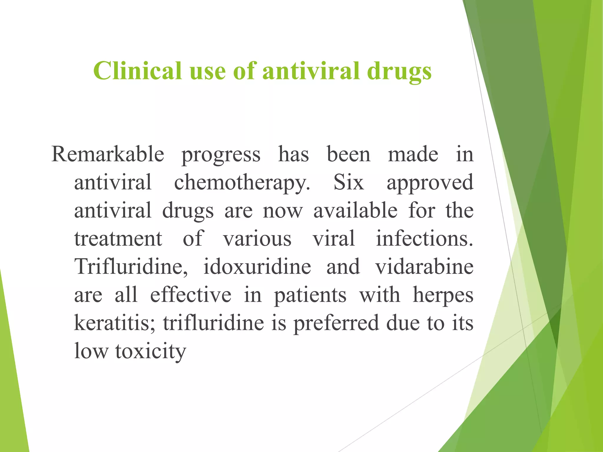 Anti-viral Drug and their important uses | PPTX