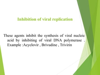 Anti-viral Drug and their important uses | PPT