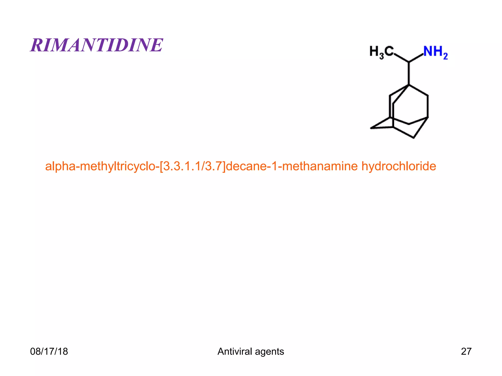 Antiviral agents | PPT