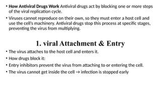 Anti viral drugs treatment and complications | PPTX