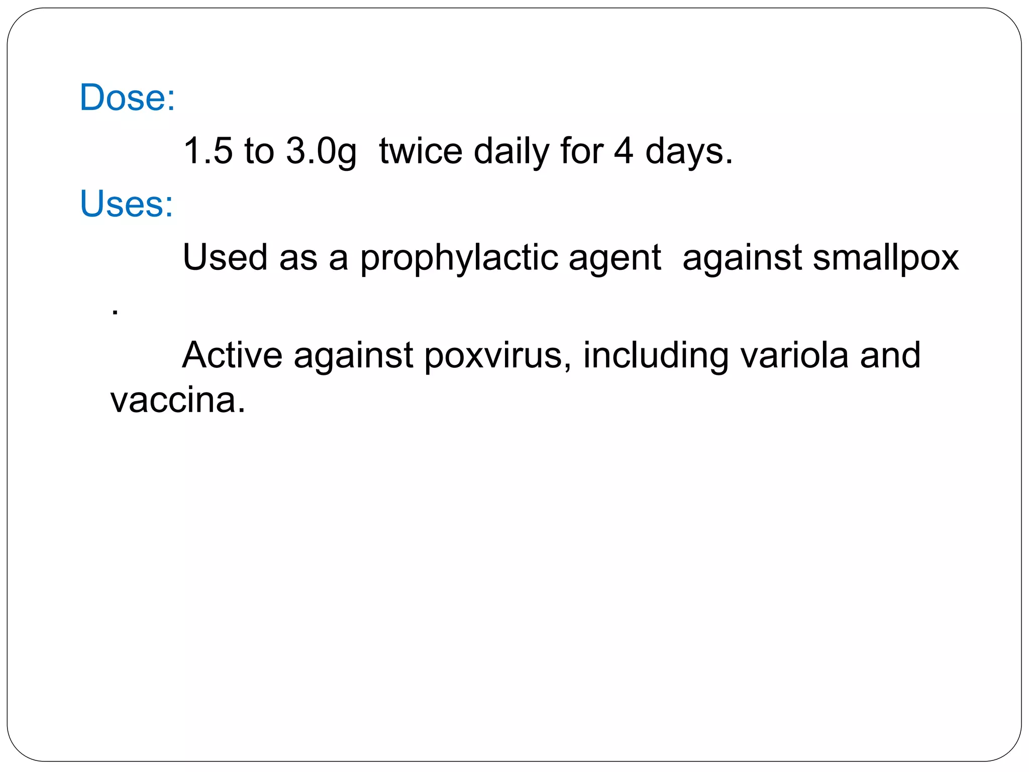 Antiviral agents-medicinal chemistry | PPTX