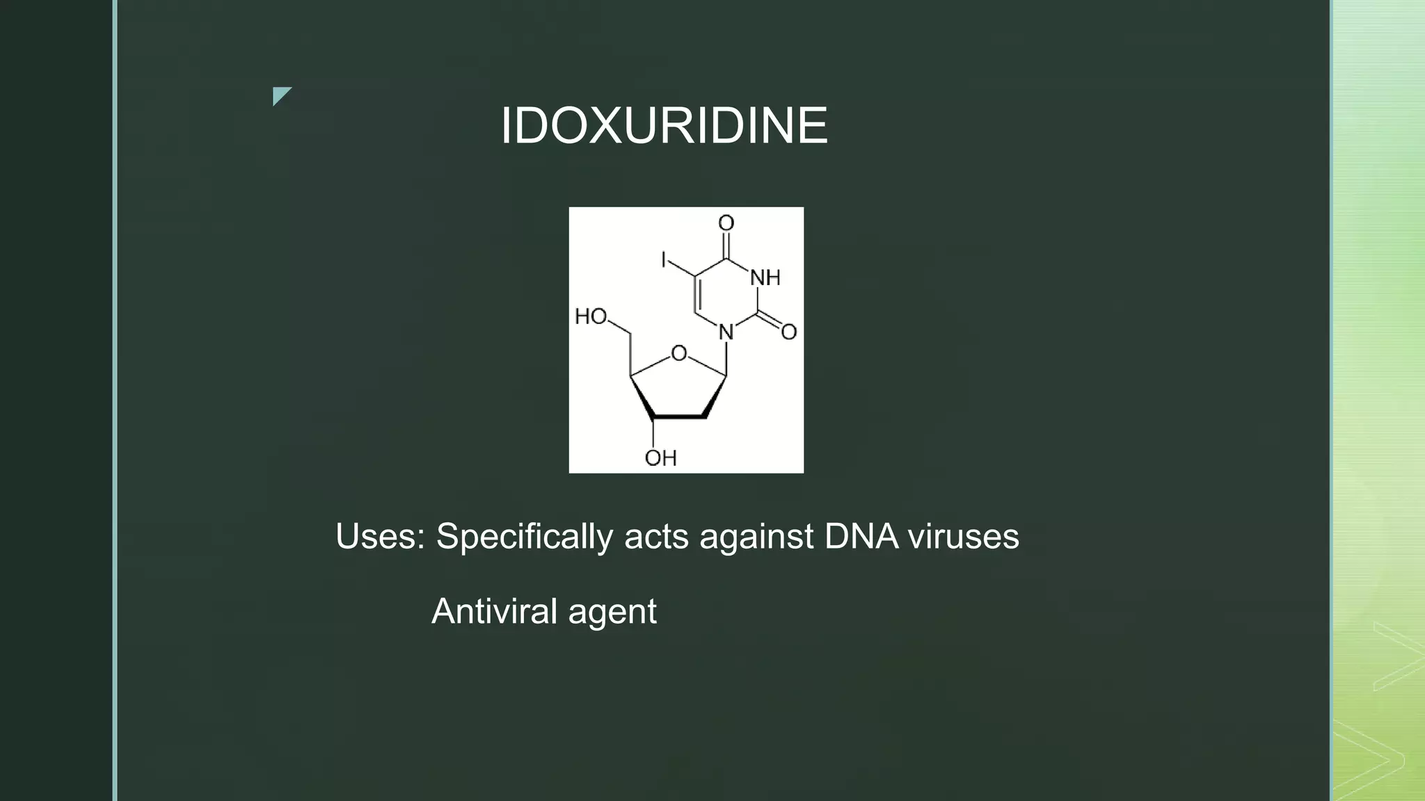 Antiviral agents | PPTX