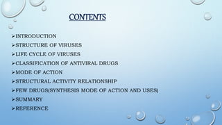 Antiviral agents | PPTX