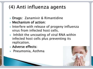 antiviral agents.pptx | Infectious Diseases | Diseases and Conditions