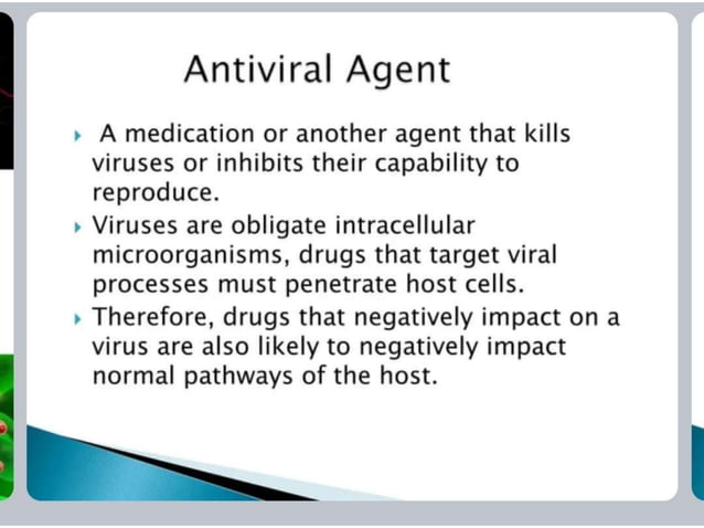 antiviral agents.pptx | Infectious Diseases | Diseases and Conditions