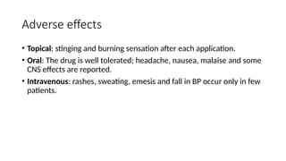 antiviral agents.pptx MOA adverse effects | PPT