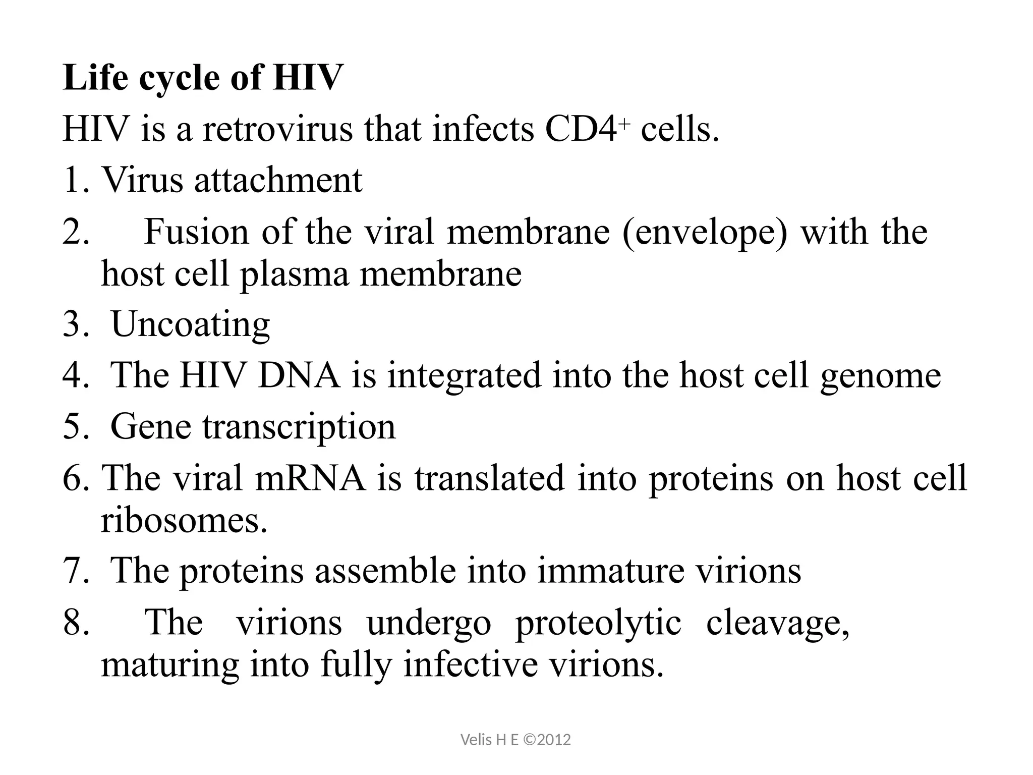 Antiviral drug mechanisms target different stages of the viral life ...