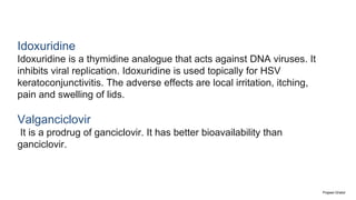 antiviral agents (Antiherpes Agents, Anti-influenza agents) .pptx