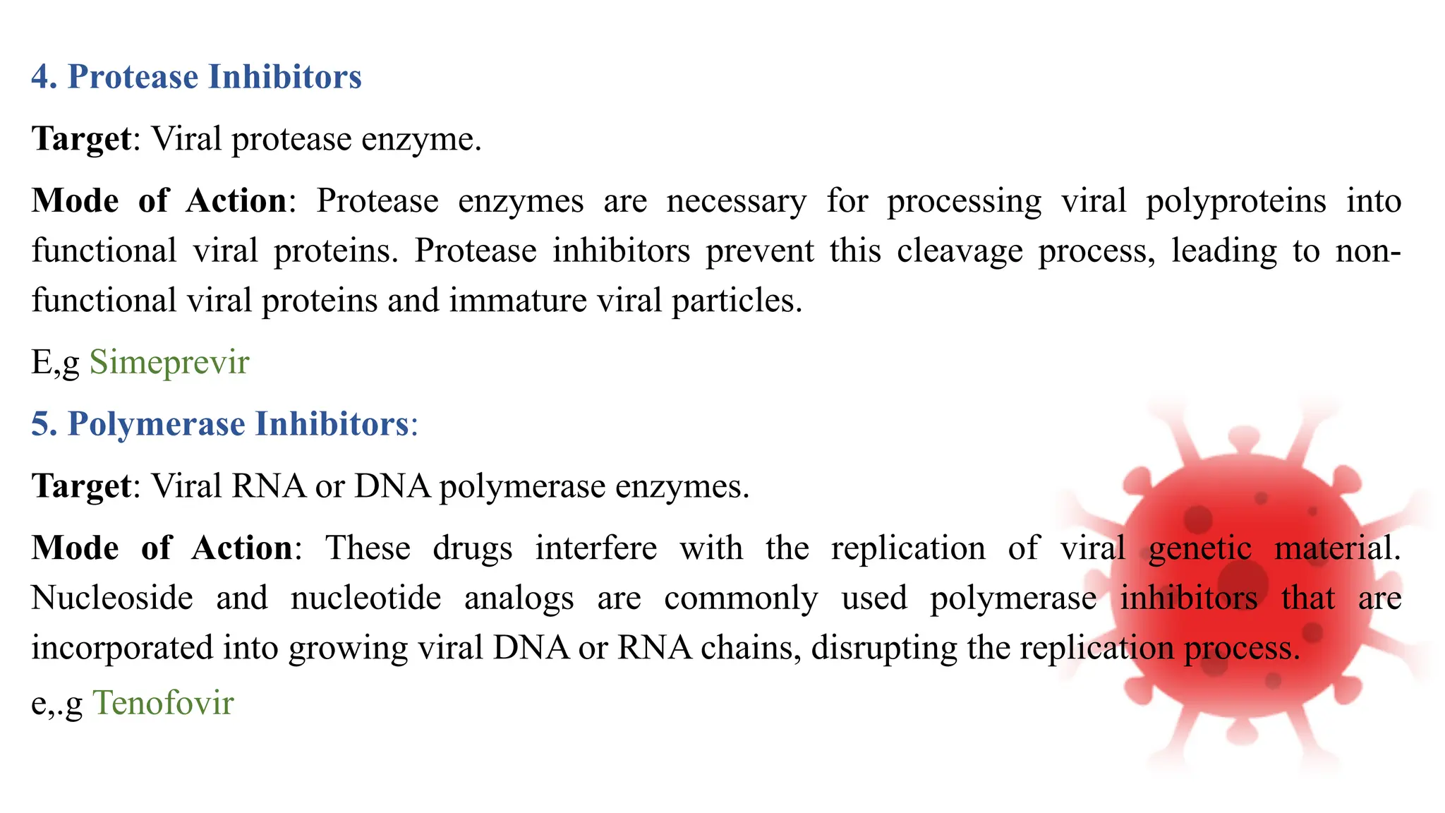 Antiviral agents their targets and mode of actions.pptx