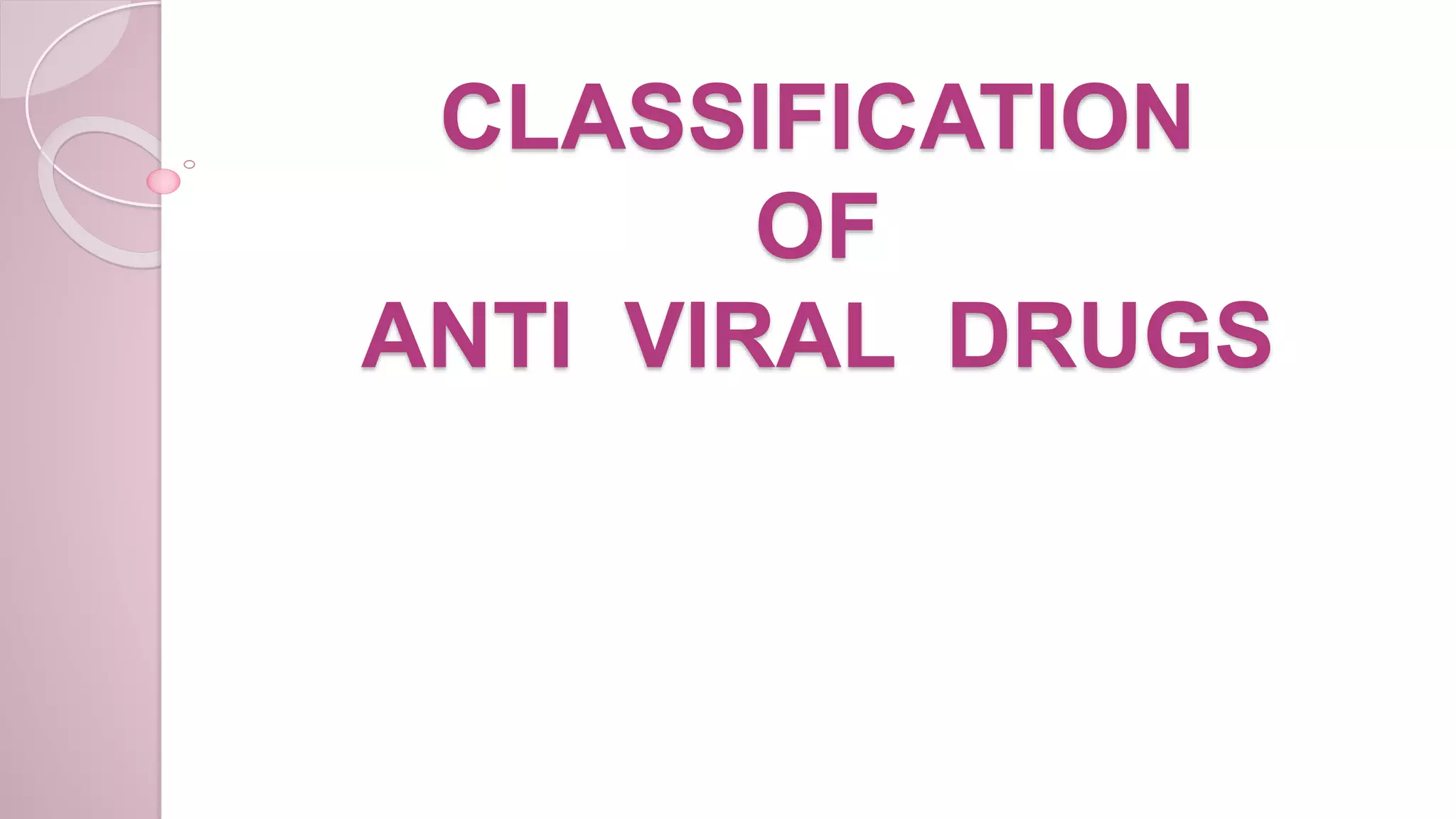 Anti viral drugs | PPT