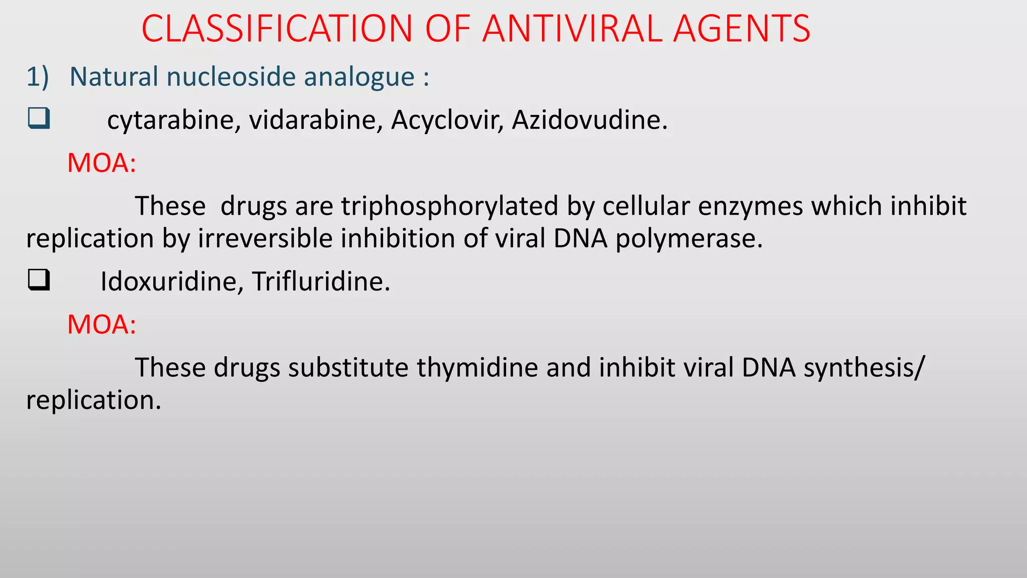 ANTIVIRAL DRUGS.pptx | Chemistry | Science