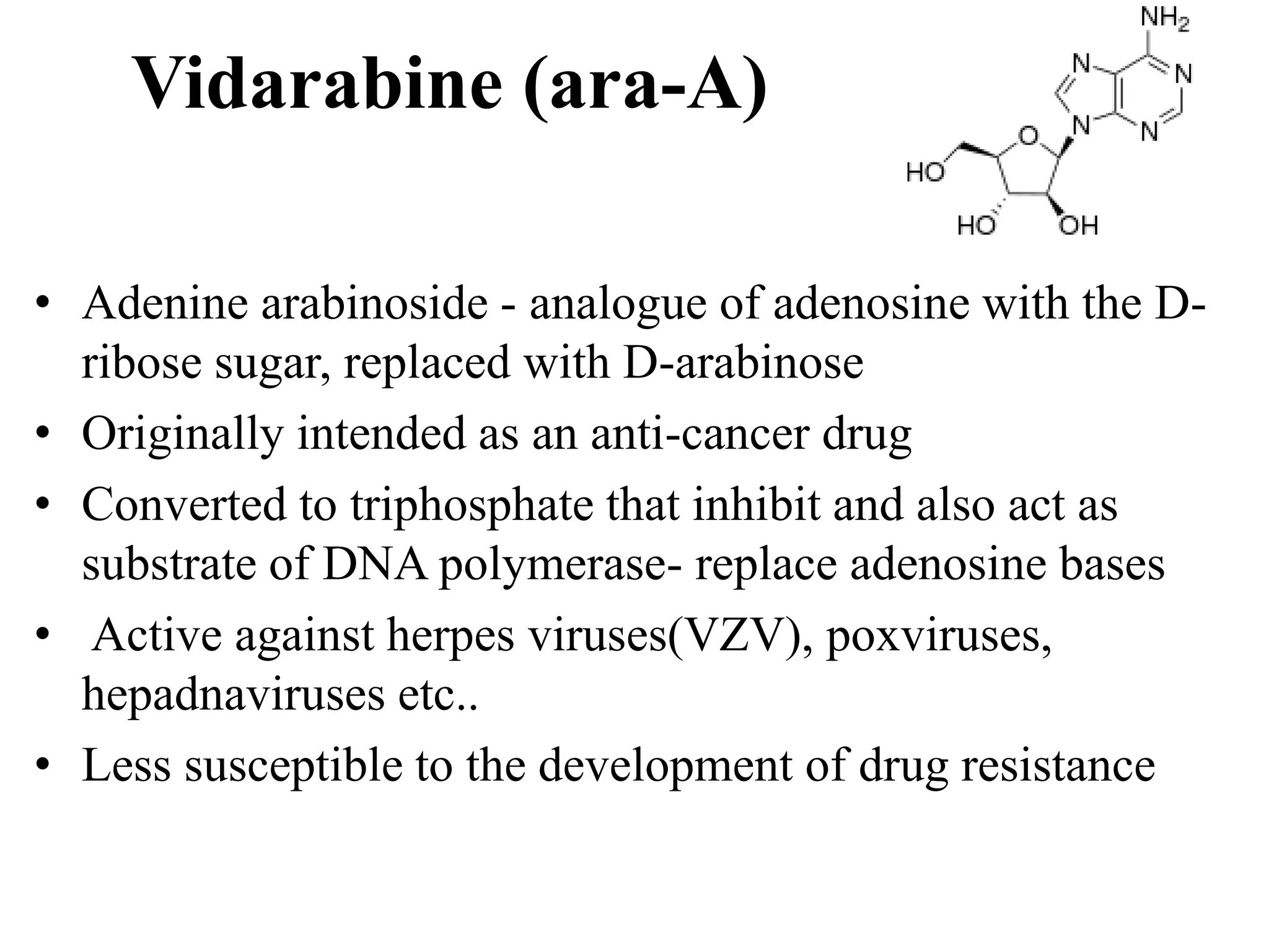 Antiviral Drugs and their mechanism of action | PDF