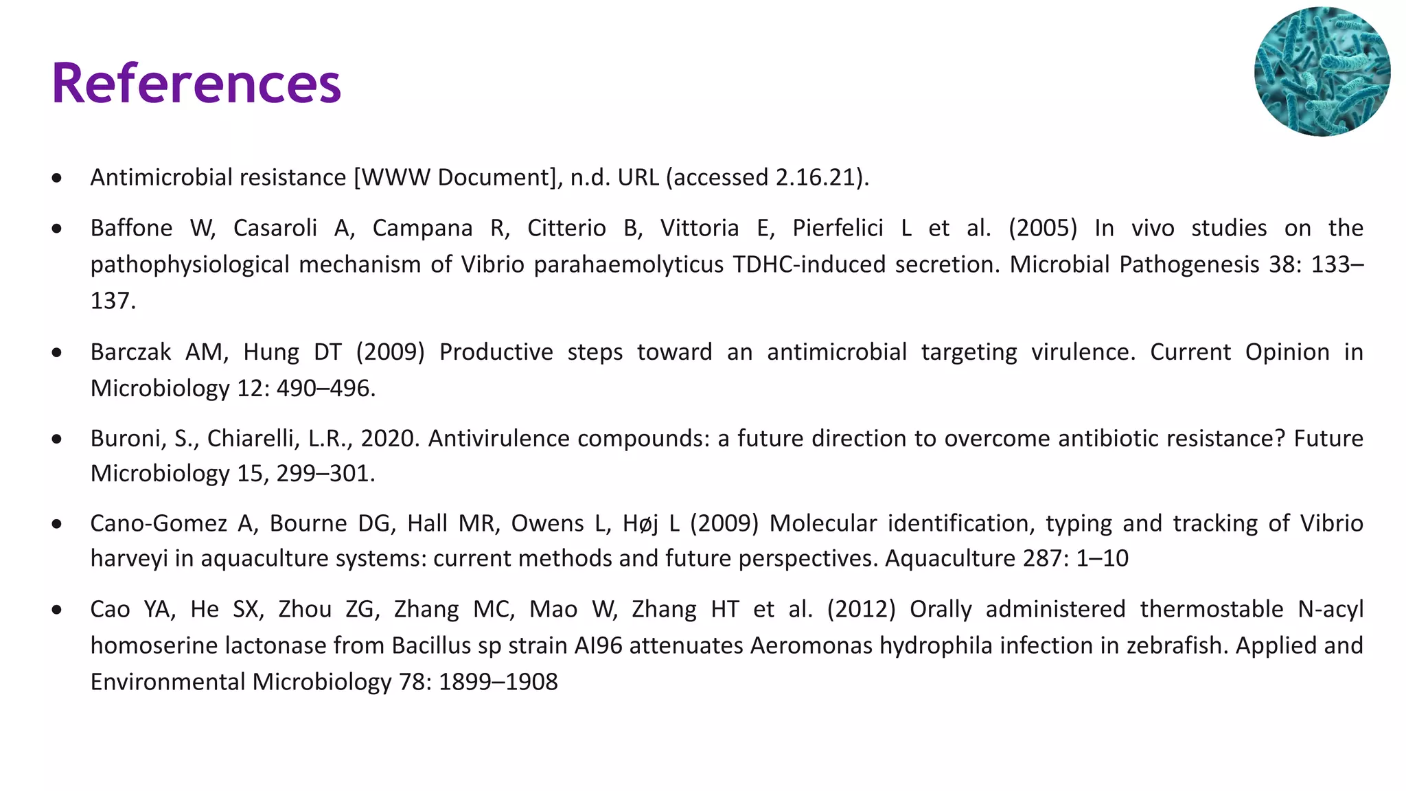 Antivirulence therapy - As an alternative to antibiotics ??? | PPT