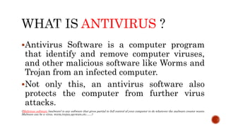 Antivirus | PPTX