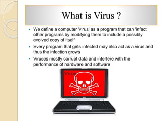 Antivirus - Virus detection and removal methods | PPTX