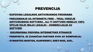 Antivirusi animation2015 | PPTX