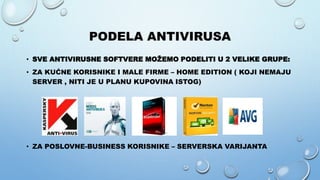 Antivirusi animation2015 | PPTX