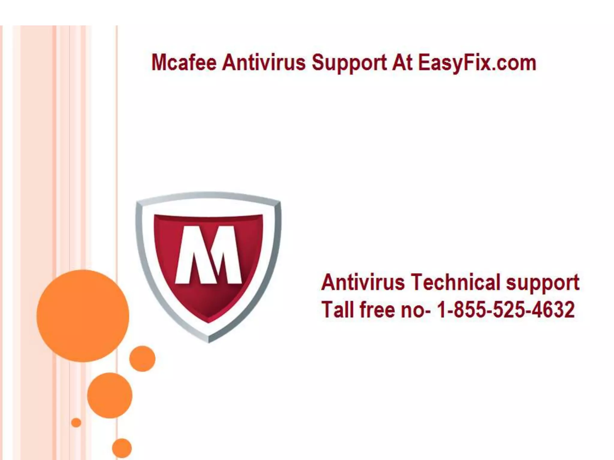 Mcafee Antivirus Support | PPT