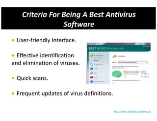 What Is An Antivirus Software? | PDF