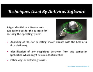 What Is An Antivirus Software? | PDF