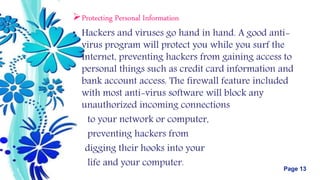 Preventing Virus Software