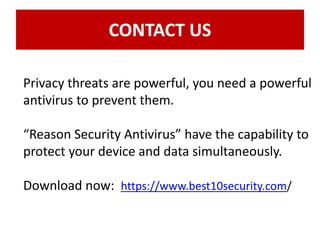 Antivirus Software Pptx