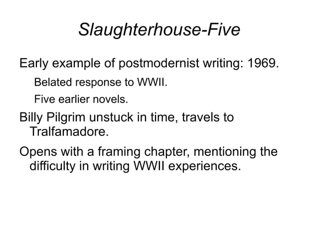 Anti War Literature | PPT