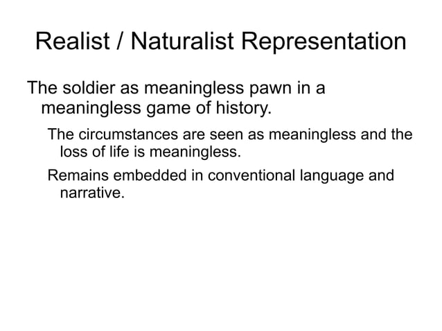 Anti War Literature | PPT