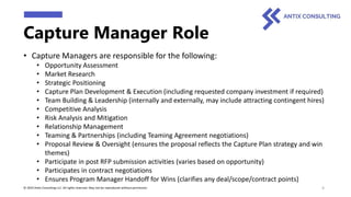 Antix Consulting Capture Plan Template | PPTX