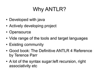 ANTLR4 in depth | ODP