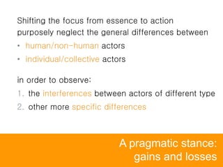 Actor-Network Theory as a Theory of Action | PPTX