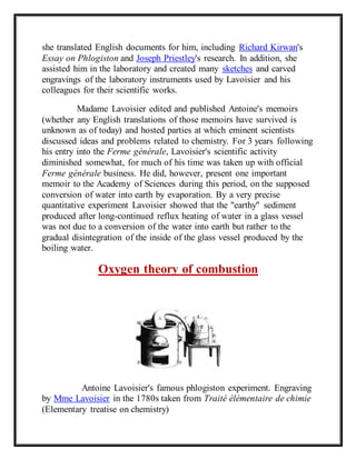 Antoine lavoisier | DOCX
