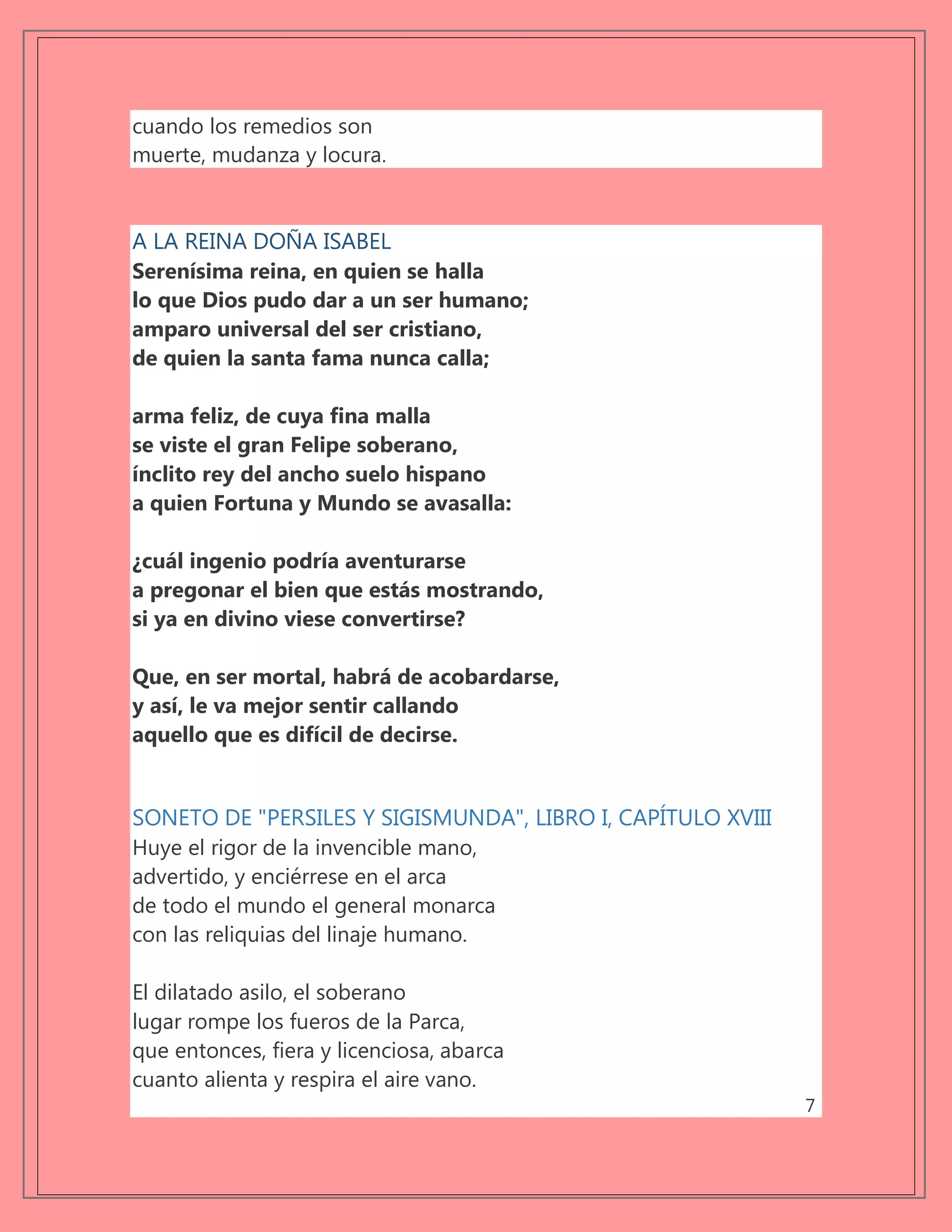 Antologia literaria miguel de cervantes | PDF