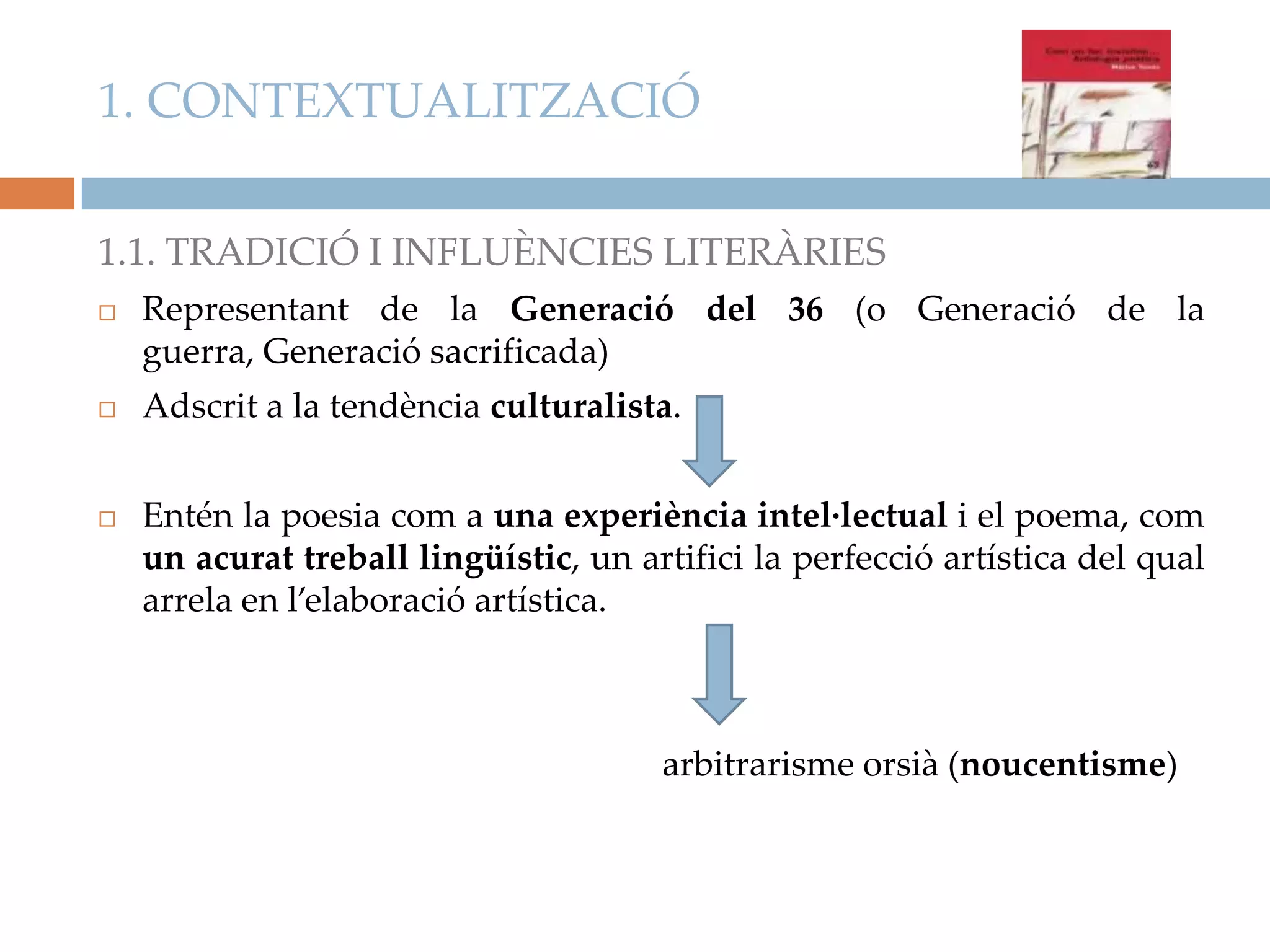 Antologia, màrius torres | PPTX