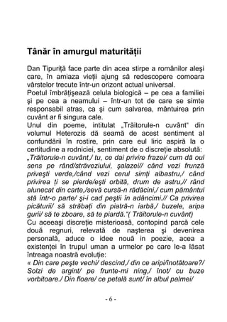 CARTILE LUI DAN TIPURITA - FILOGENIE | PDF