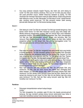 Antologi harga remaja drama | PDF