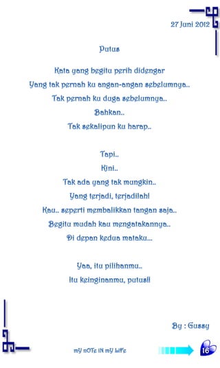 Antologi puisi | PDF