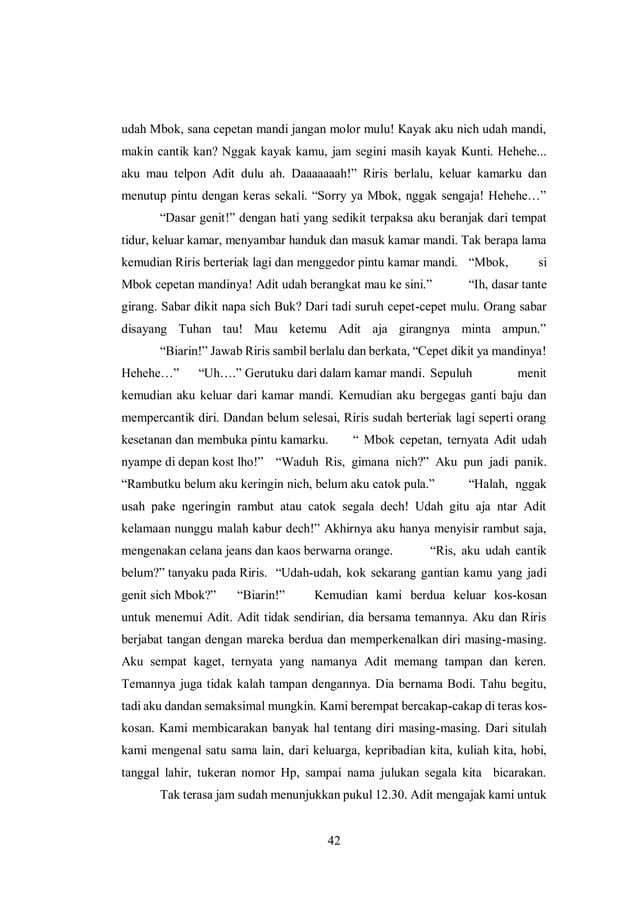 Antologi puisi, cerpe, dan skenario drama | PDF