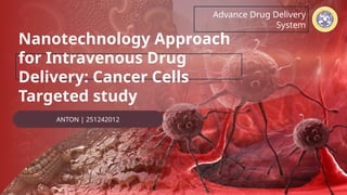 ANTON - PPT REVIEW ARTIKEL SISTEM PENGHANTARAN OBAT | PPTX