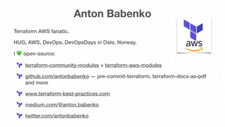 What you see is what you get for AWS infrastructure | PPT