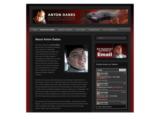 Anton Dabbs - AntonDabbs.co - Preview | PPTX