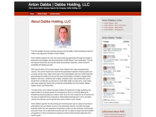 Anton Dabbs - AntonDabbs.net Website Preview | PPTX